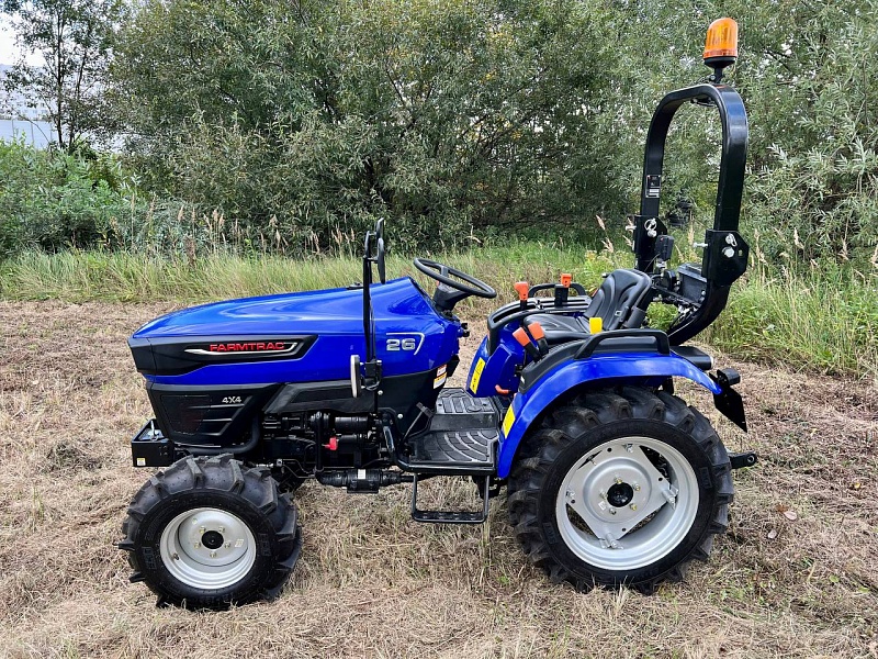 Минитрактор FARMTRAC FT26 4WD с двигателем Mitsubishi 26 л.с. + ПСМ ...
