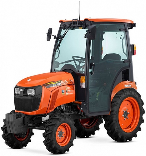 Минитрактор дизельный KUBOTA B2441 NeoStar 24 л.с. с кабиной видео