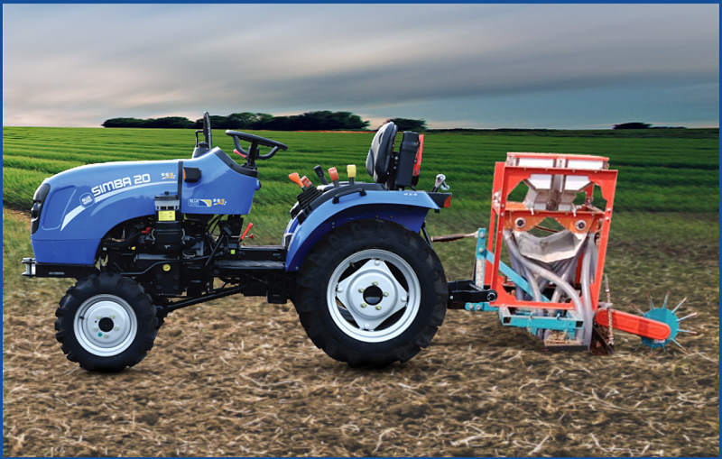 Трактор дизельный New Holland SIMBA 20 4WD купить в Москве дешево, цена ...