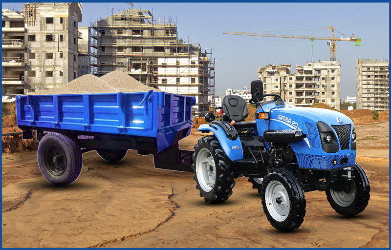 Трактор дизельный New Holland SIMBA 20 4WD купить в Москве дешево, цена ...