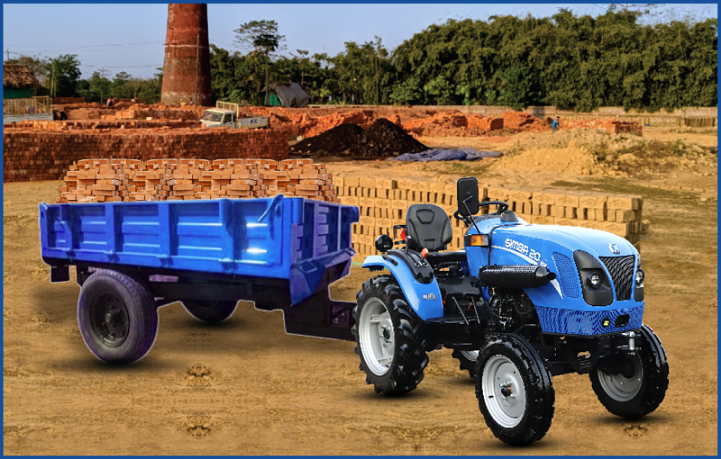 Трактор дизельный New Holland SIMBA 20 4WD купить в Москве дешево, цена ...