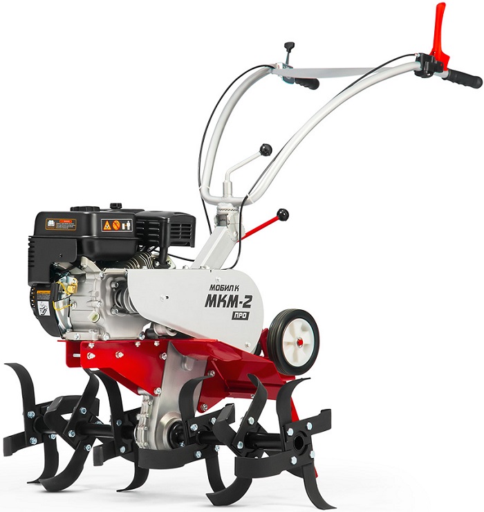 Мотоблок Мобил К МКМ-2 ПРЕМИУМ с двигателем Honda GX-200 6.5 л.с ...